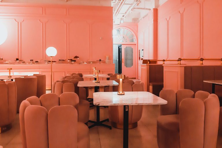 Stylenanda Pink Pool Cafe à Hongdae - Hello la Corée